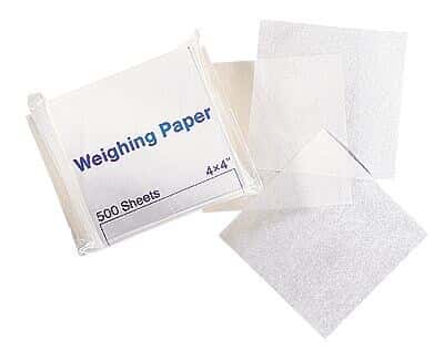 weighing paper function